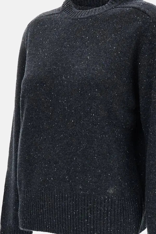 Loulou De Saison Baltra Cashmere Crew Neck Sweater - Grigio