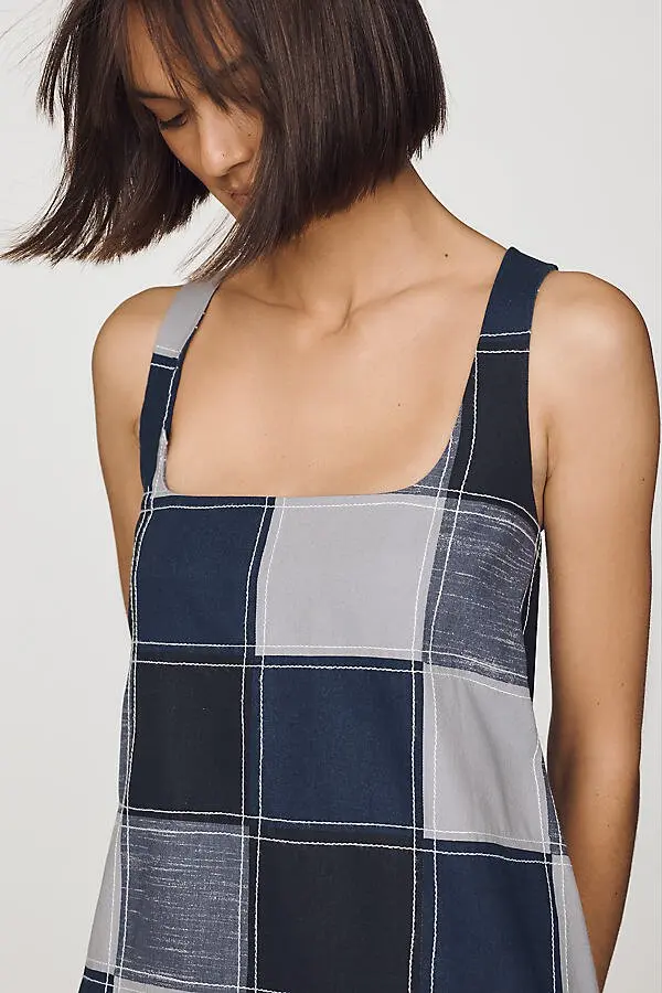 Maeve Keiko Cotton Mini Dress