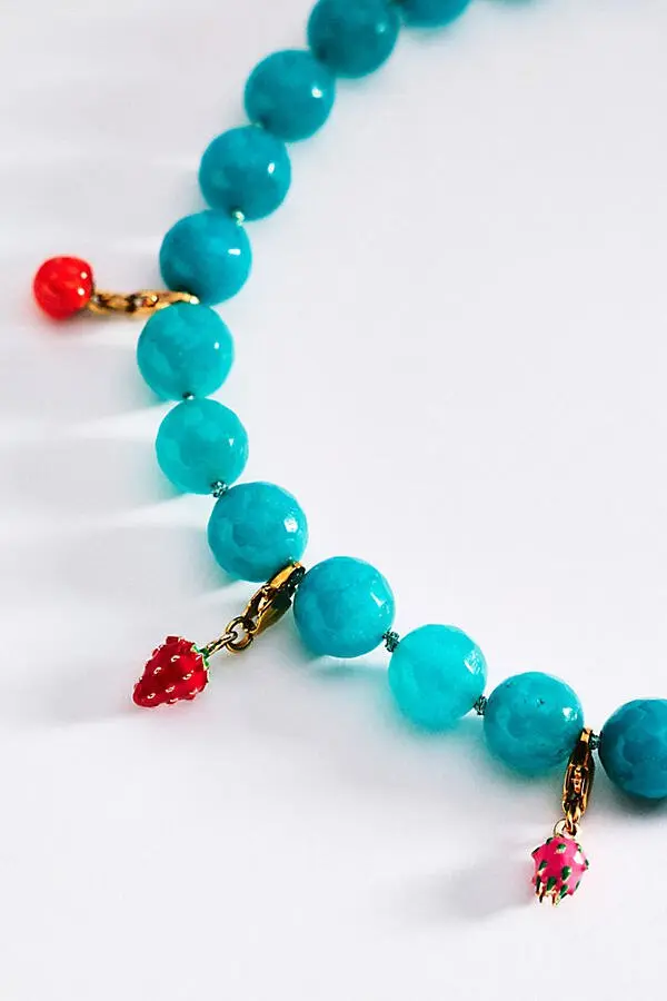 Anthropologie Palas Pampelonne Beaded Choker