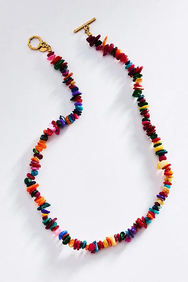 Anthropologie Palas Figari Beaded Choker