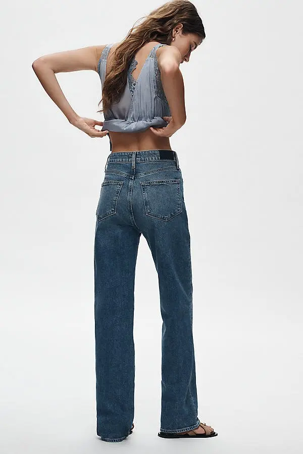 Paige Stevie Tapered-leg Jeans