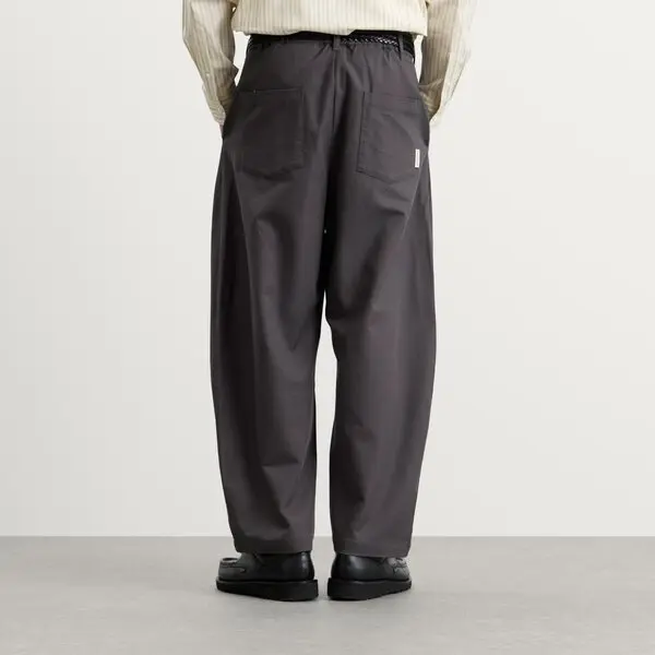 PORTER JAMES Dart-knee Pleated Trousers