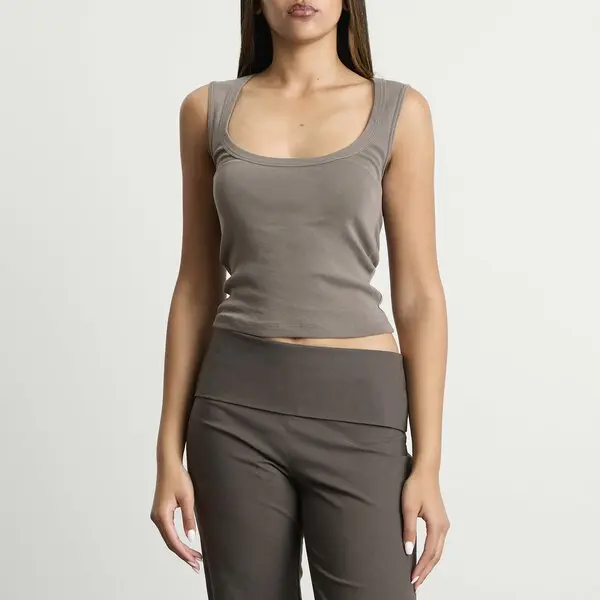 ST. AGNI Organic Cotton Ballerina Top