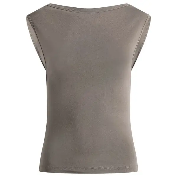 ST. AGNI Organic Cotton Ballerina Top - Clay