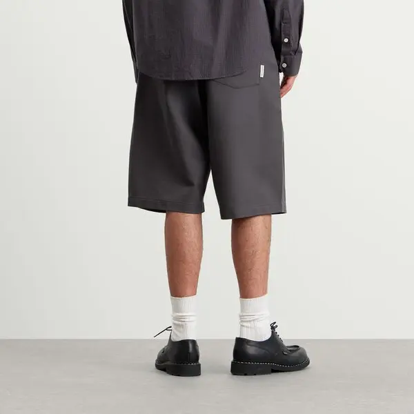 PORTER JAMES Double Pleated Shorts