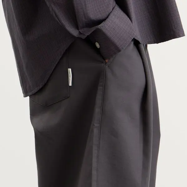 PORTER JAMES Double Pleated Shorts