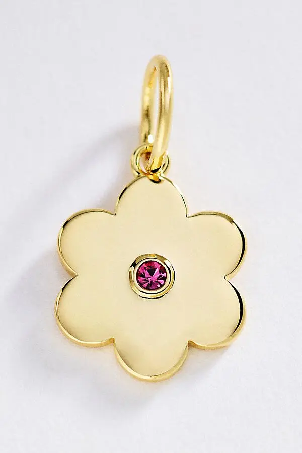 GOLDBUG COLLECTION Birthday Daisy Charm - October