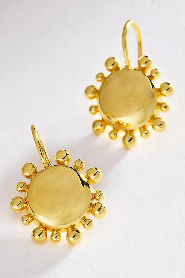GOLDBUG COLLECTION Twiggy French Hook Earrings - Gold