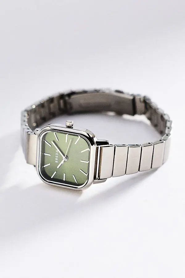 BREDA Esther Watch - Silver/moss