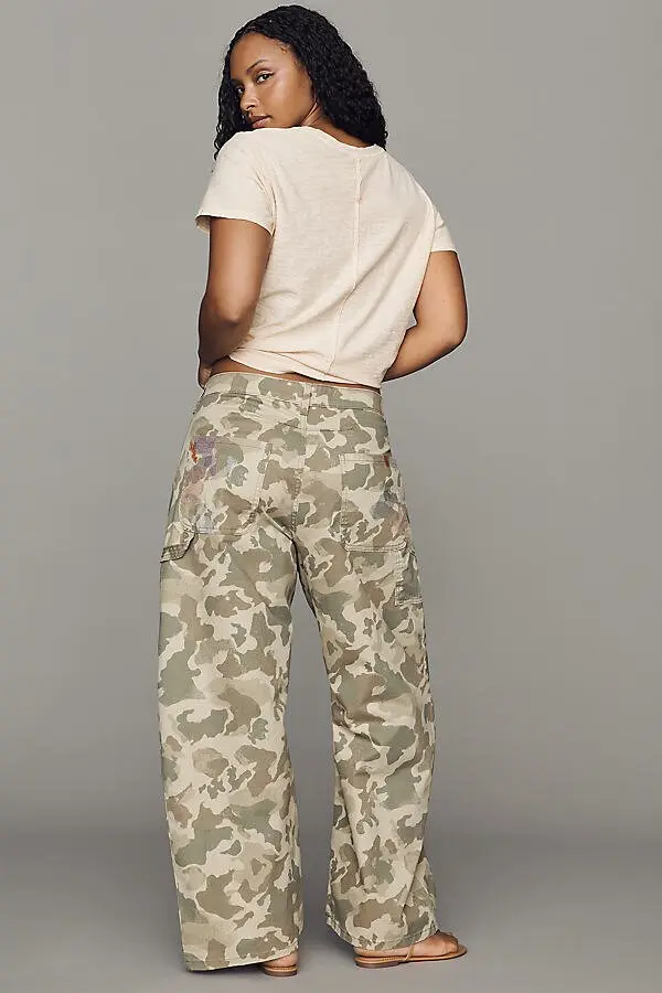 PILCRO Kayden High-rise Carpenter Barrel Pants