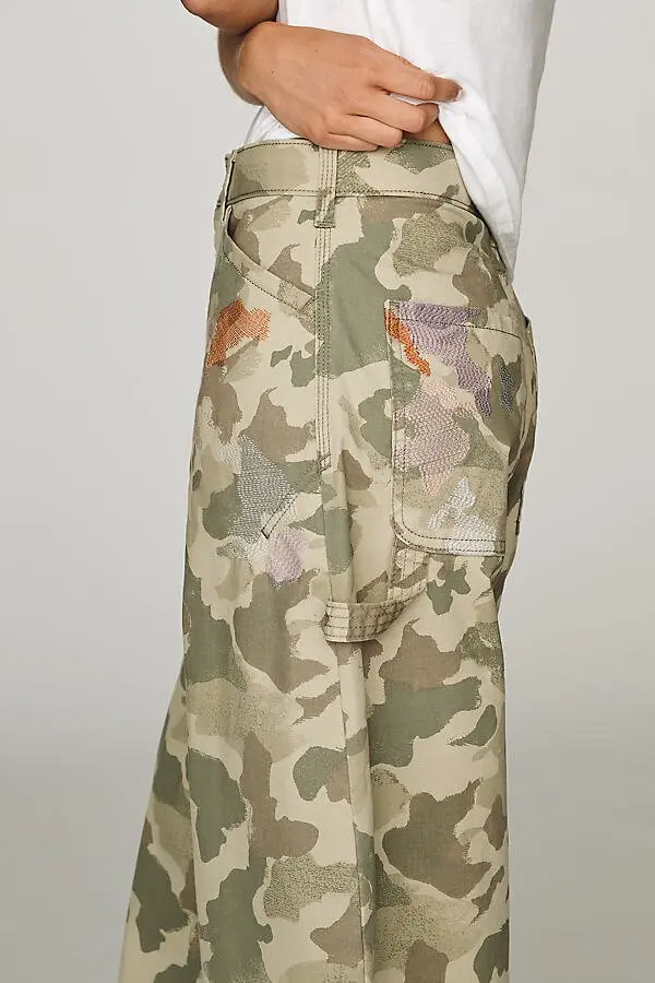 PILCRO Kayden High-rise Carpenter Barrel Pants