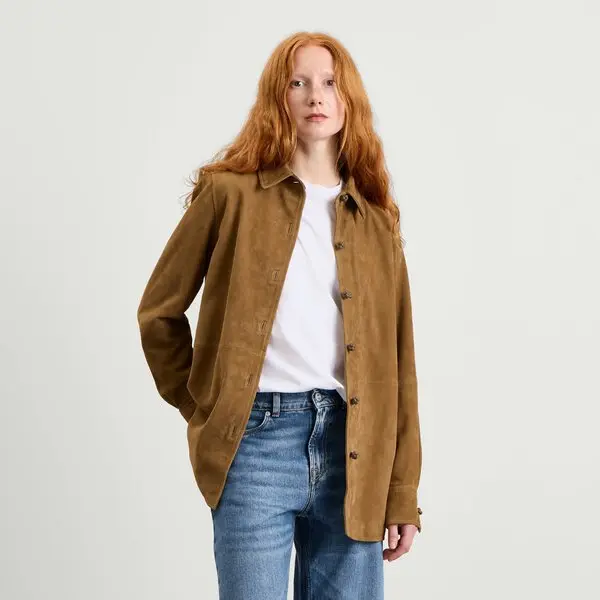 RÓHE Suede Pankou Overshirt