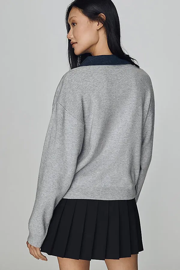 Maeve Collared Pullover Sweater