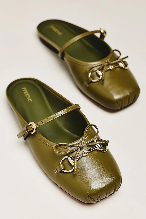 Maeve Horsebit Mule Ballet Flats