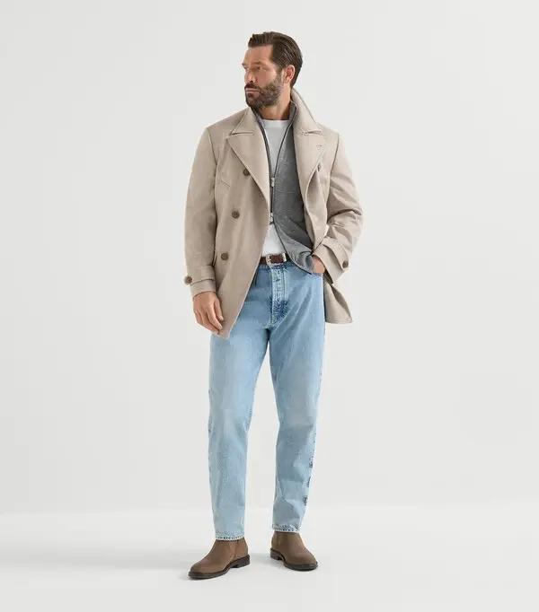 Brunello Cucinelli Cashmere Two-way Zip Cardigan