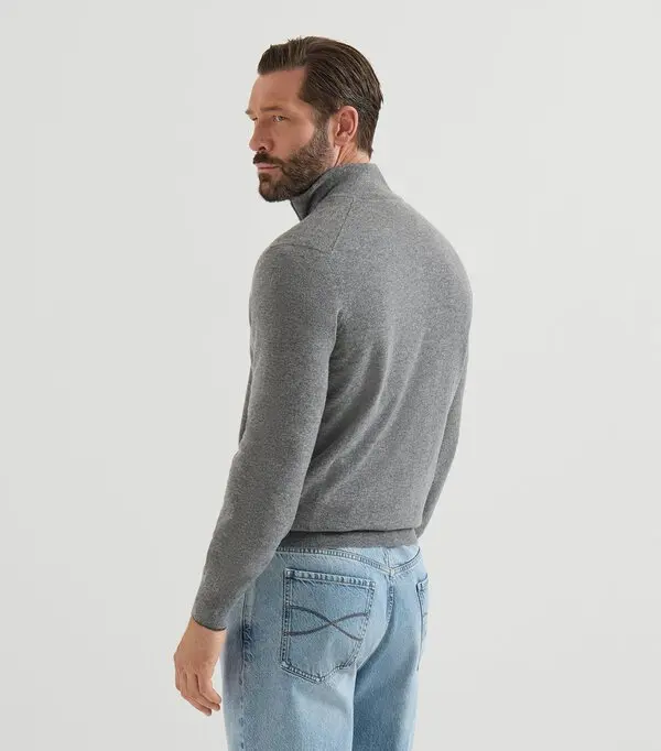 Brunello Cucinelli Cashmere Two-way Zip Cardigan