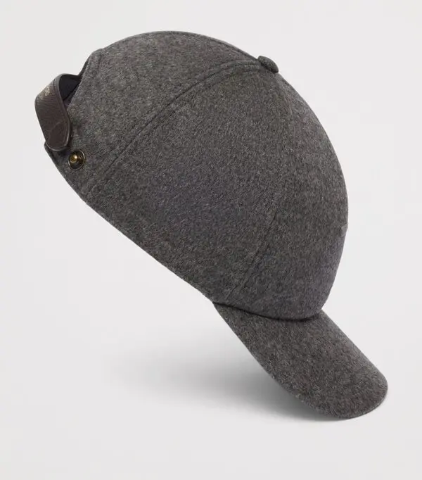 TOM FORD Cashmere Logo Baseball Cap