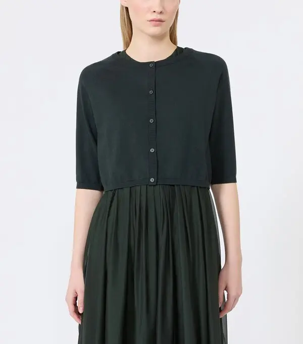 Max Mara Cotton-silk-cashmere Cardigan