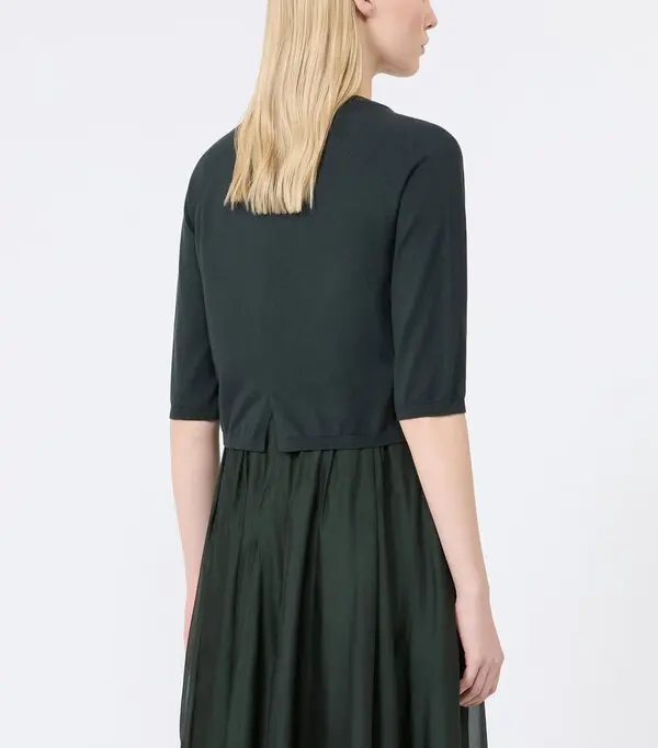 Max Mara Cotton-silk-cashmere Cardigan