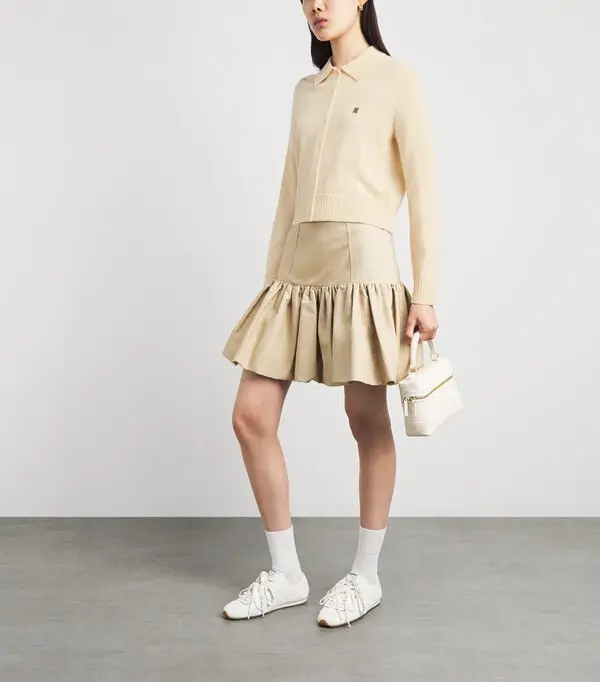 Sandro Wool-cashmere Polo Cardigan