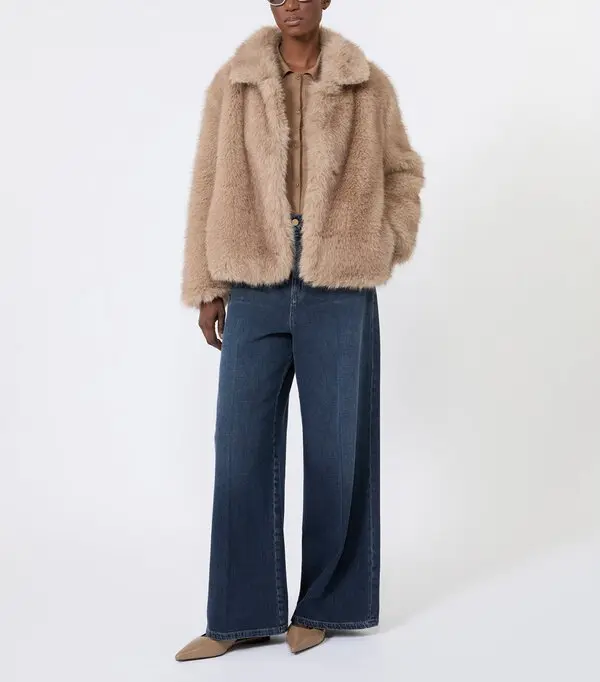 Max Mara High-rise Wide-leg Jeans