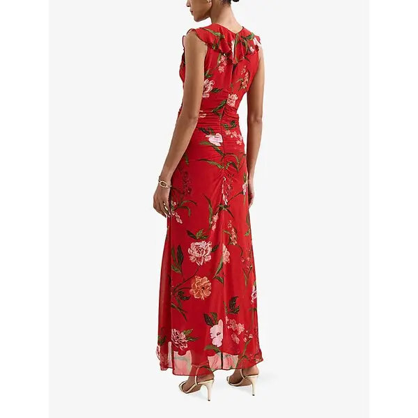 PHASE EIGHT Mae Floral-print Woven Maxi Dress
