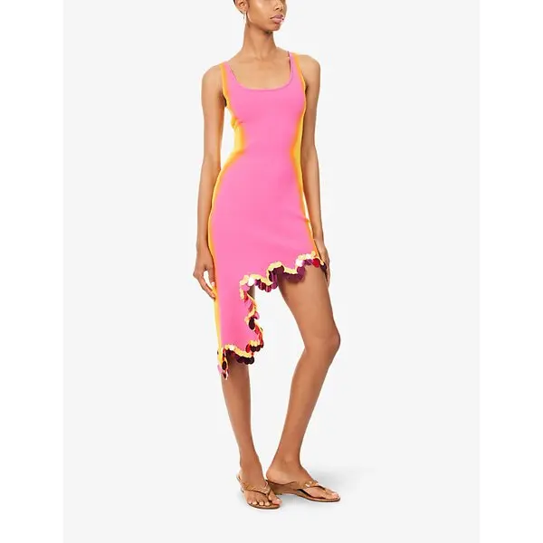 Ph5 Aster Sequin Stretch-knit Midi Dress
