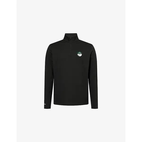 MALBON Flyer Mid Layer Cotton-blend Top - Black