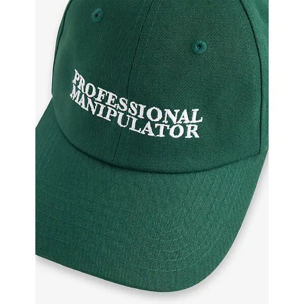 UNTIL FURTHER NOTICE Manipulator Embroidered Cotton Cap