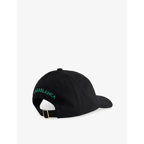 Casablanca Hotel Brand-patch Cotton Cap