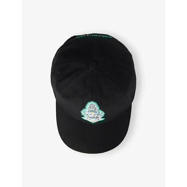 Casablanca Hotel Brand-patch Cotton Cap