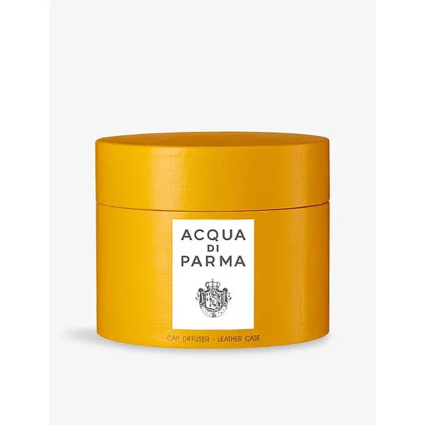 ACQUA DI PARMA Brand-embossed Leather Car Diffuser Case
