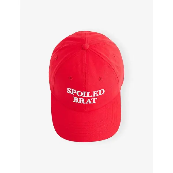 UNTIL FURTHER NOTICE Spoiled Brat Embroide Cotton Cap