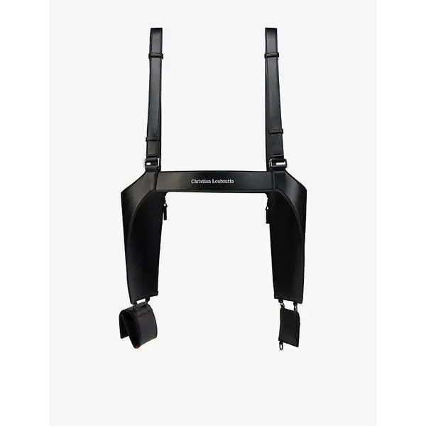 CHRISTIAN LOUBOUTIN Branded Leather Harness Vest