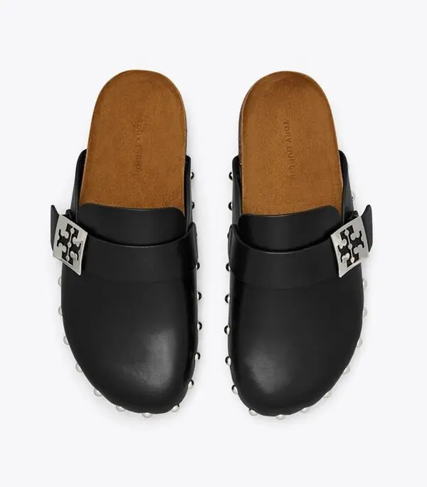Tory Burch Stud Embellished Mules
