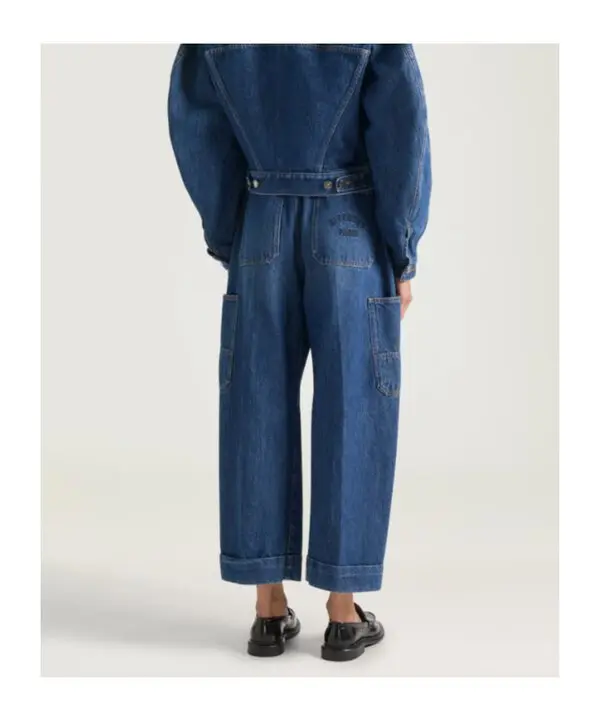 Givenchy Paris Cocoon Cropped Cargo Jeans