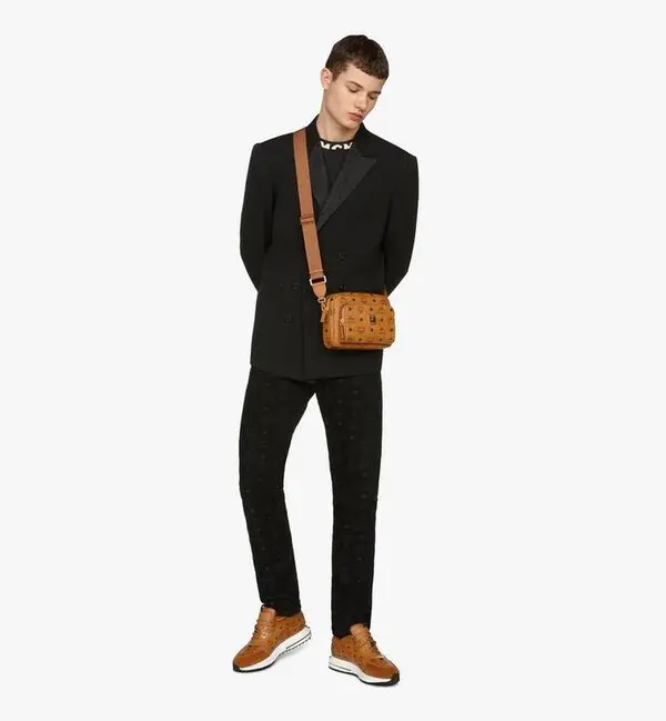 Mcm Klassik Monogram-print Crossbody Bag