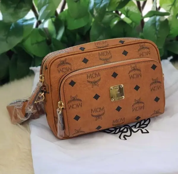 Mcm Klassik Monogram-print Crossbody Bag