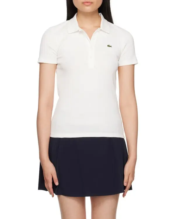 Lacoste Logo Patch Cotton Polo Shirt