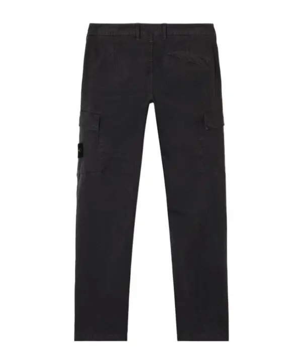 Stone Island Skinny-fit Cargo Chino Pants With Asymmetrical Seams