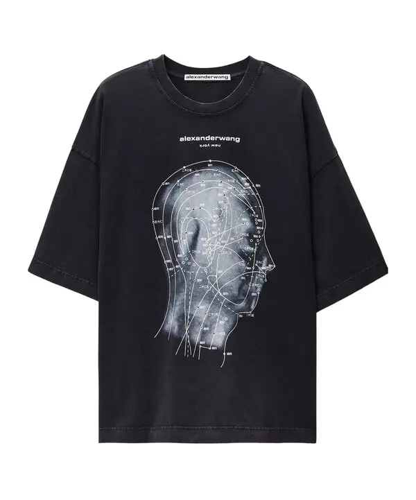 Alexander Wang Eastern Medicine Graphic T-shirt - Black