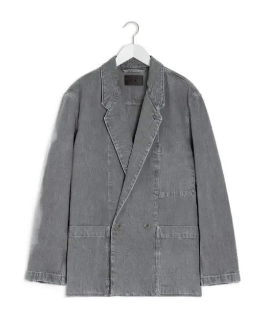LEMAIRE Double-breasted Denim Blazer