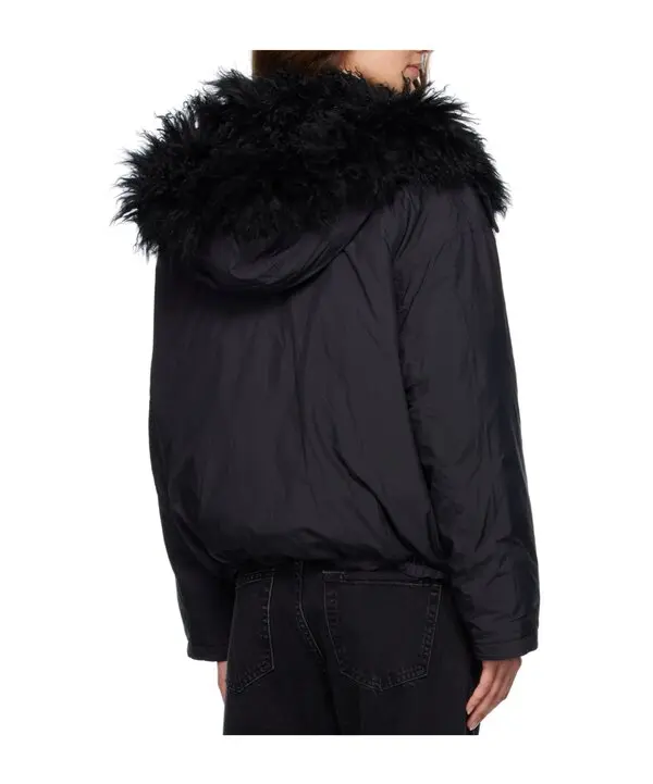 YVES SALOMON Doudoune Down Fur Jacket