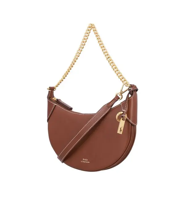 Polo Ralph Lauren Small Logo-stamp Chained Crossbody Bag