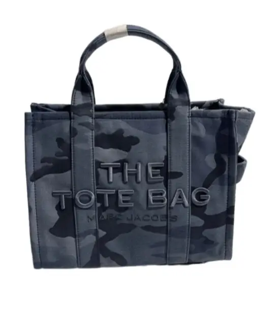 Marc Jacobs Camo Jacquard Medium Tote Bag - Black