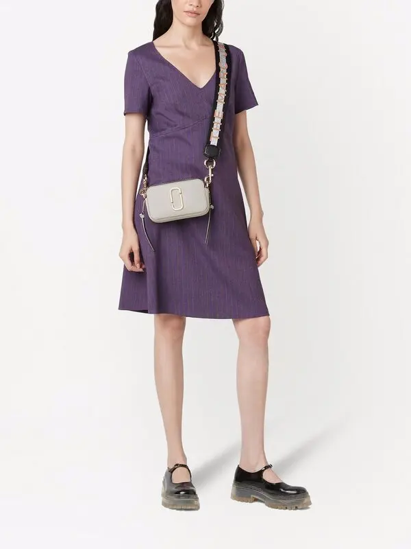 Marc Jacobs Snapshot Logo Plaque Crossbody Bag