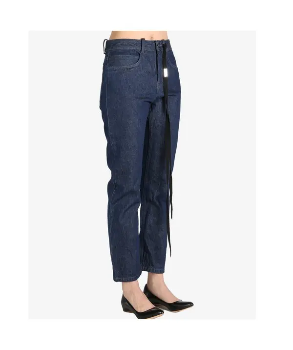 ANN DEMEULEMEESTER Herme 5 Pockets Slim Fit Cropped Trousers