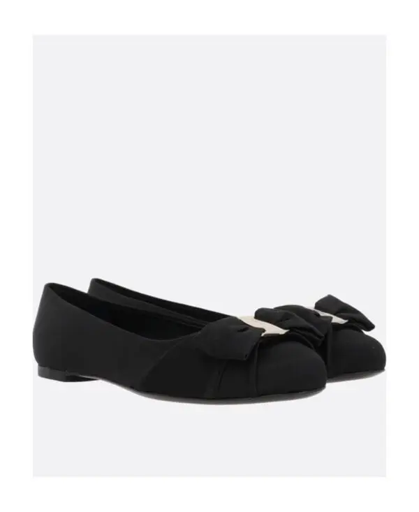 FERRAGAMO Varina Logo Ballet Flats