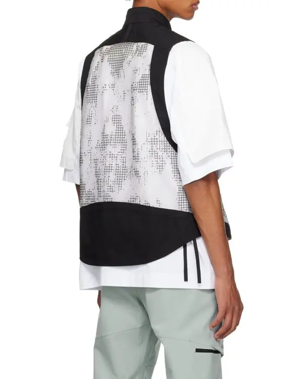 Stone Island Mesh Panelled Zipped Vest