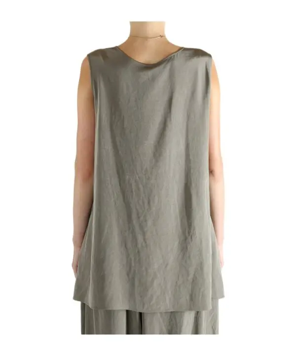 Y’s Ruffled Square-neck Top